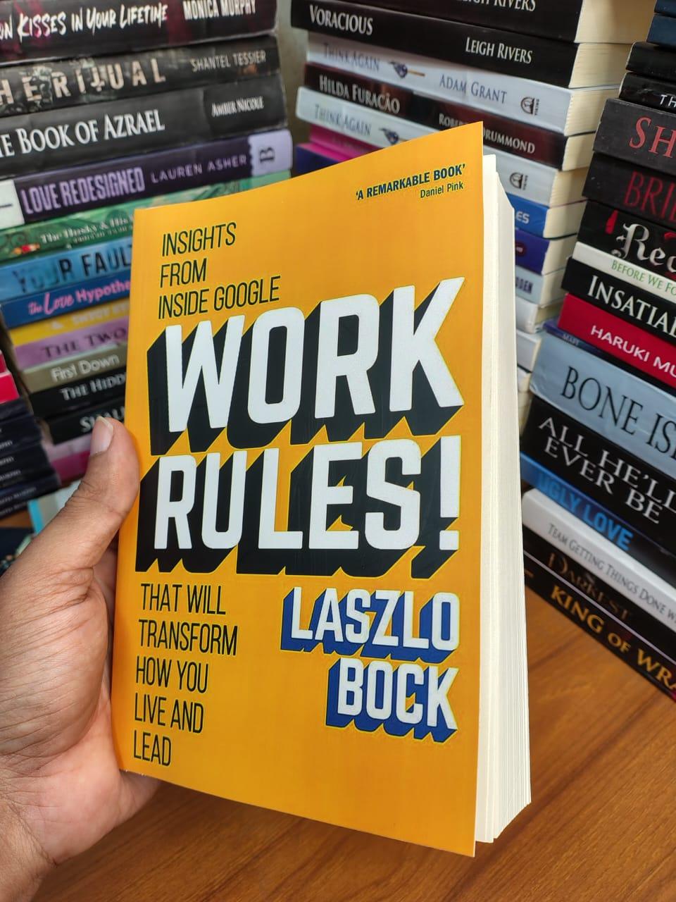 Work Rules! by Laszlo Bock – Book Tank BD