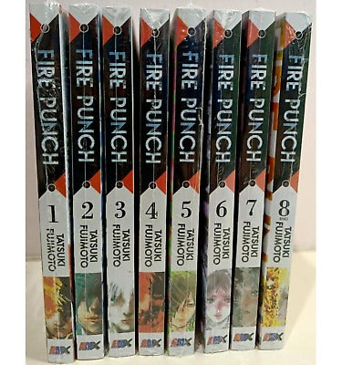 Fire Punch Manga series Vol. 1-8 by Tatsuki Fujimoto – Book Tank BD